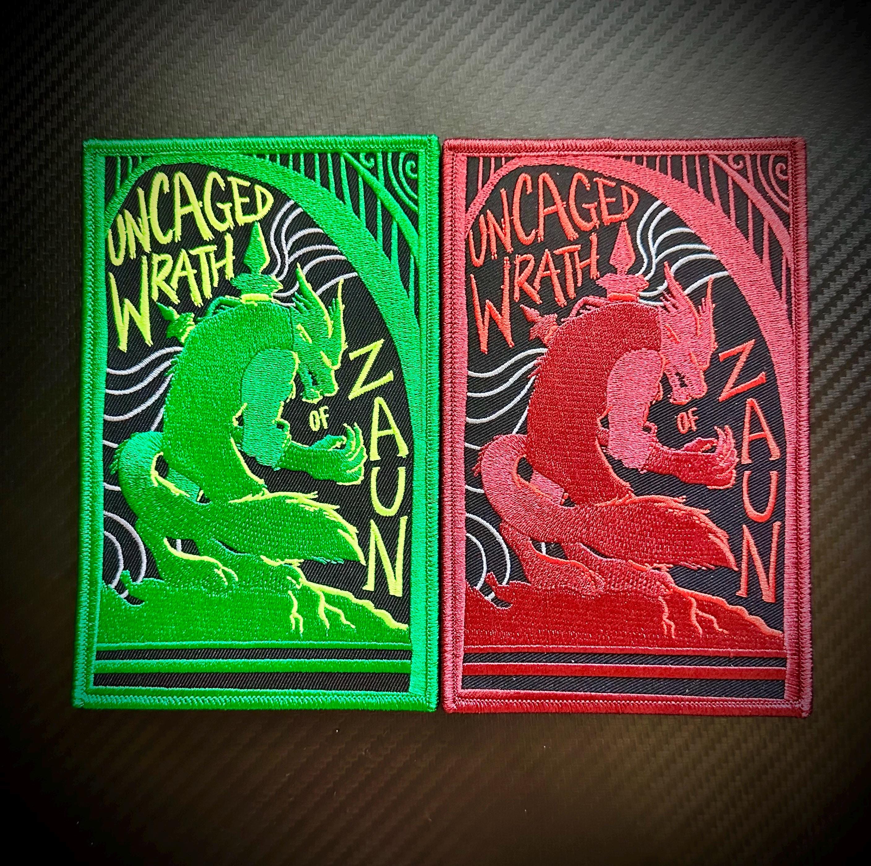 Arcane Vander Warwick Silco + Jinx Embroidered Patches - Etsy