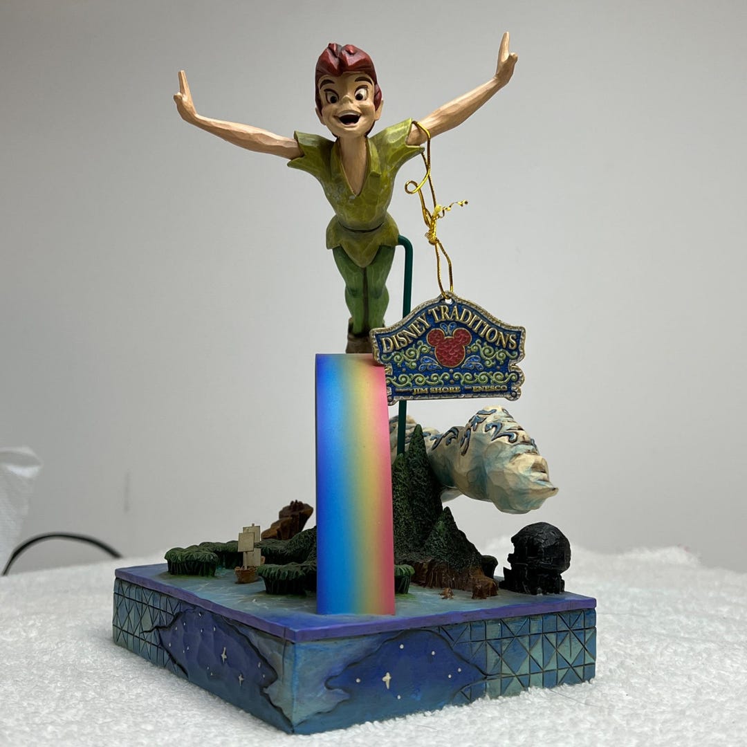 Disney Traditions Jim Shore Peter Pan Soar to the Stars Figurine - Etsy