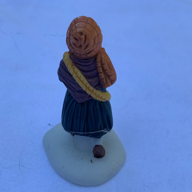 Dept 56 Bringing Home the Yule Log - Girl Walking Loose Figurine - 1991 ...