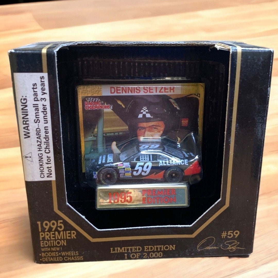 1995 Racing Champions Dennis Setzer #59 NASCAR Diecast 1:64 Premier ...