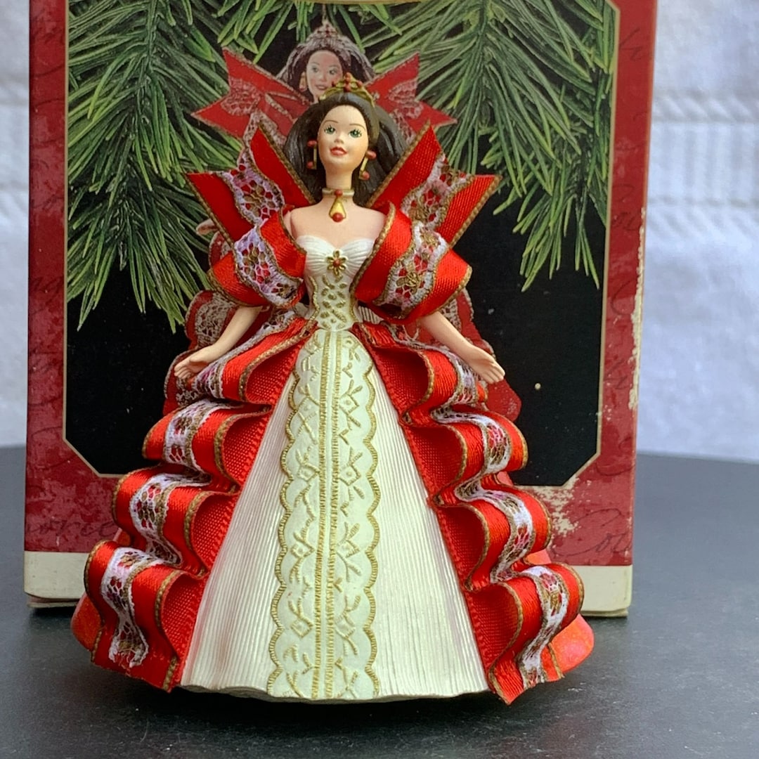 Holiday Barbie Hallmark Keepsake Collectors Series Vintage Christmas ...