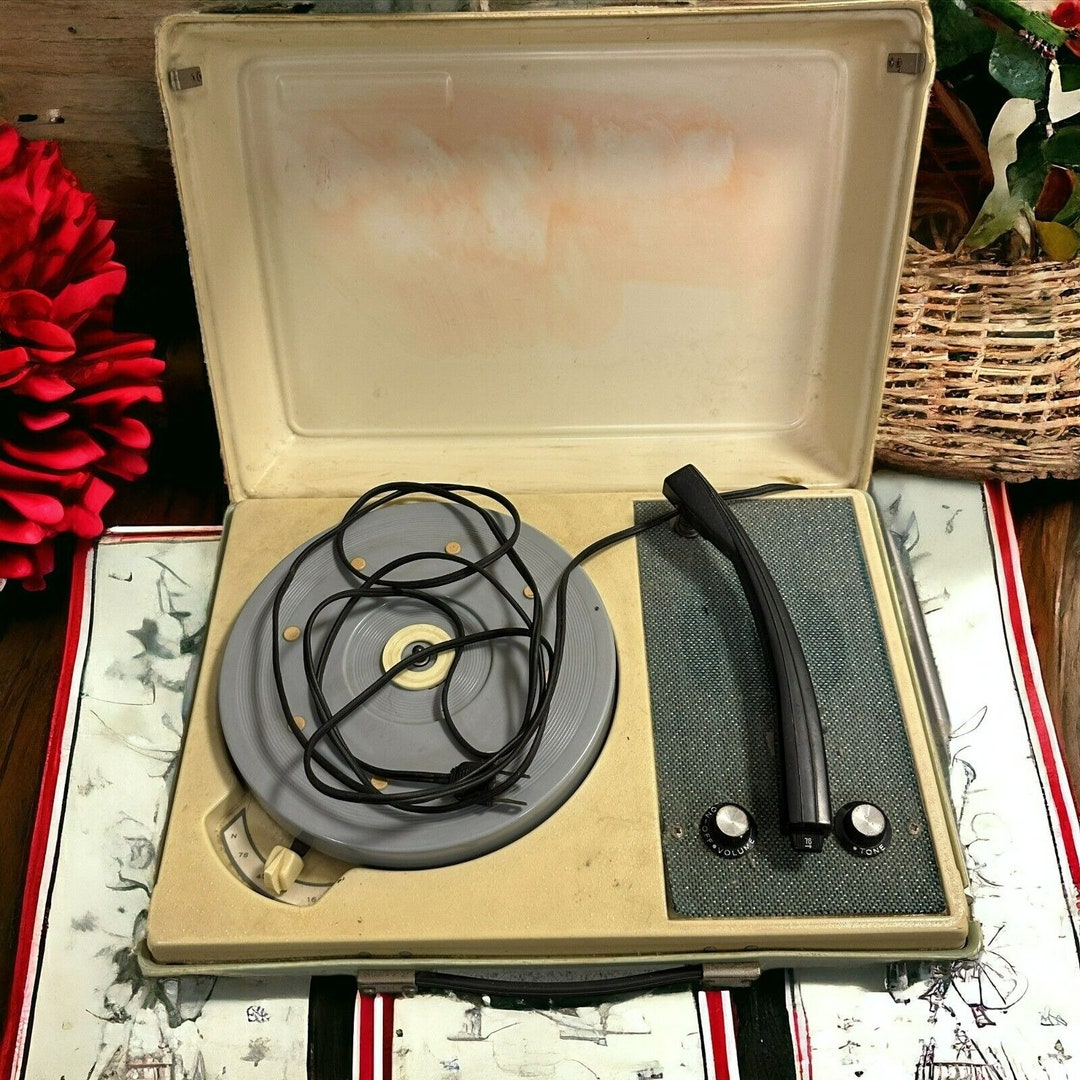 Vintage Voice of Music Model 218 Record Player From 1960s - for Repair ...