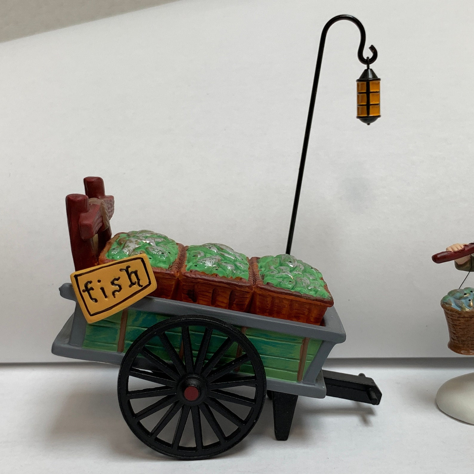 Dept 56 Chelsea Market Fish Monger & Cart Dickens Village - Etsy