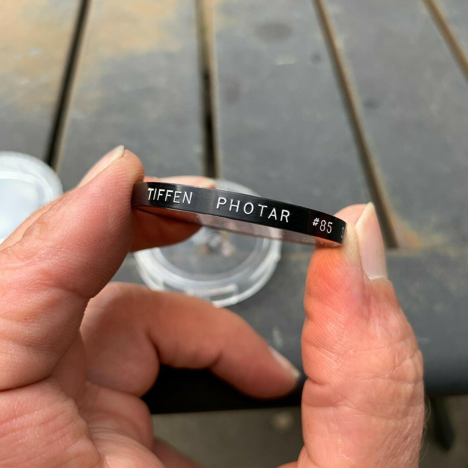 Tiffen Photar #85 Camera Lens Filter Series 6 Drop-in With Case ...