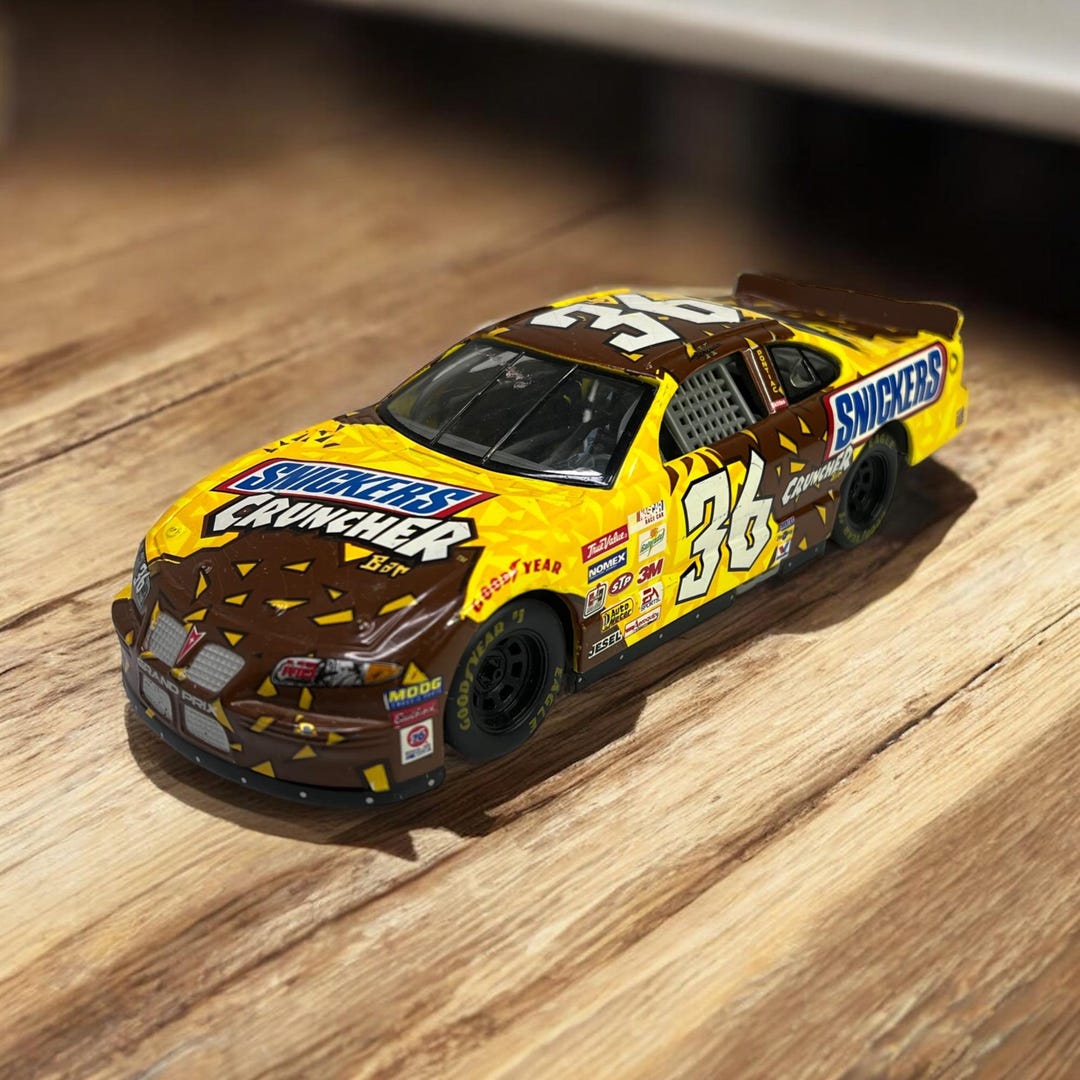 Ken Schrader NASCAR 36 Snickers Racing Champions Pontiac Grand Prix ...