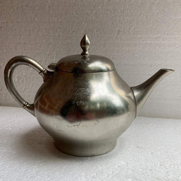 Pewter Tea Pot - Etsy