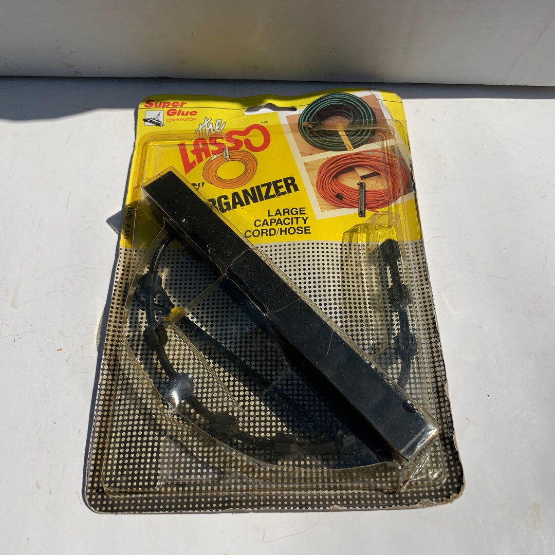 Vintage the Lasso 6" Organizer Large Capacity Cord / Hose, Super Glue ...