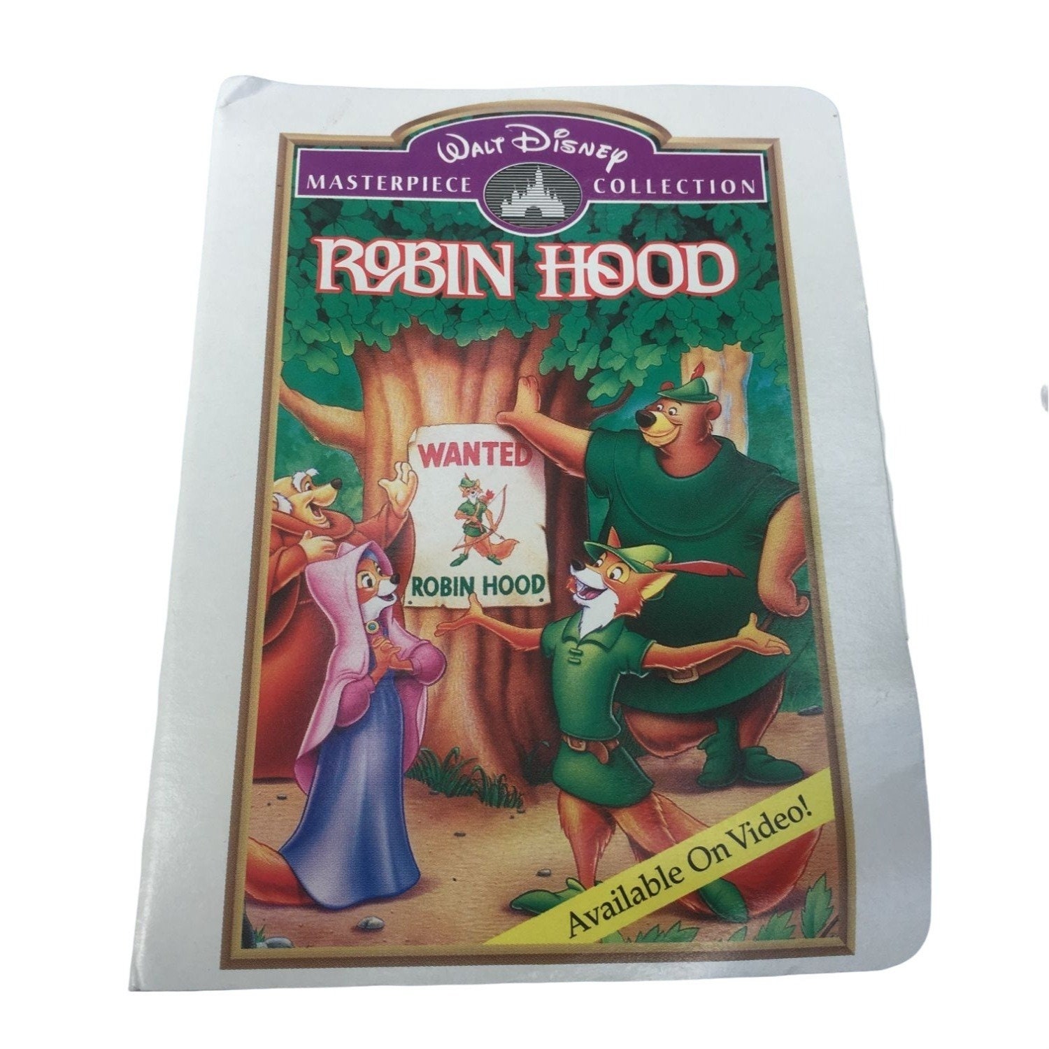 Robin Hood Masterpiece Collection Vhs