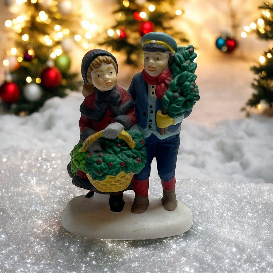 Dept 56 the Holly & the Ivy Dickens Village Loose Figurine From 1997 - Etsy