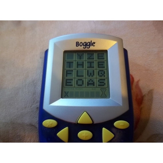 Electronic BOGGLE Handheld Word Game With Instructions | Etsy