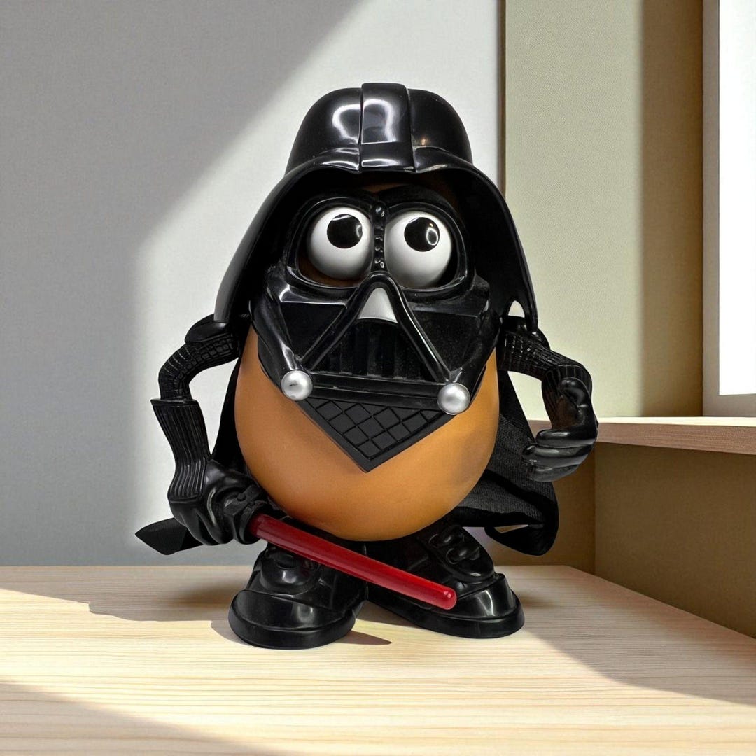 Mr. Potato Head Star Wars Darth Tater Collectible Toy Ages 2+ Playskool ...