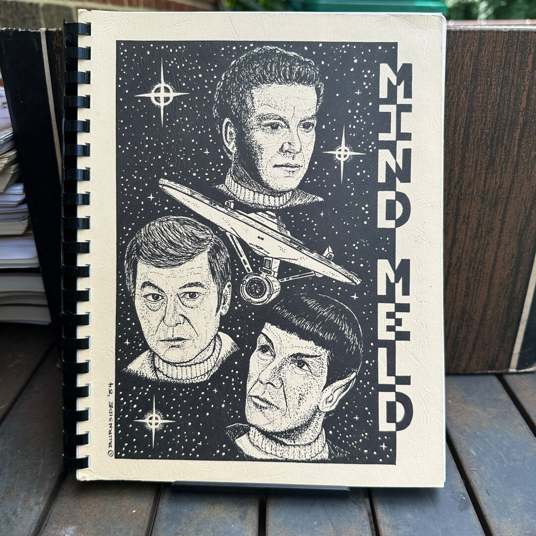 Star Trek TOS Mind Meld 1 Vintage Fanzine From 1984 - Etsy
