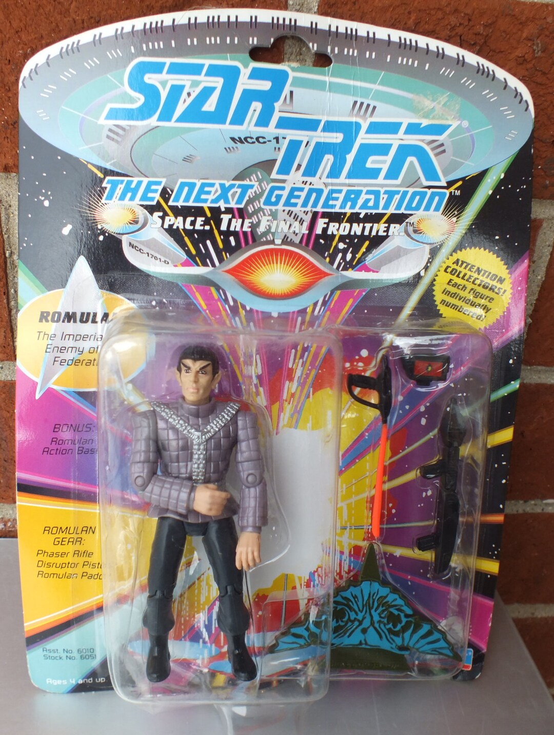 Vintage Romulan Star Trek the Next Generation Collectible Action Figure ...