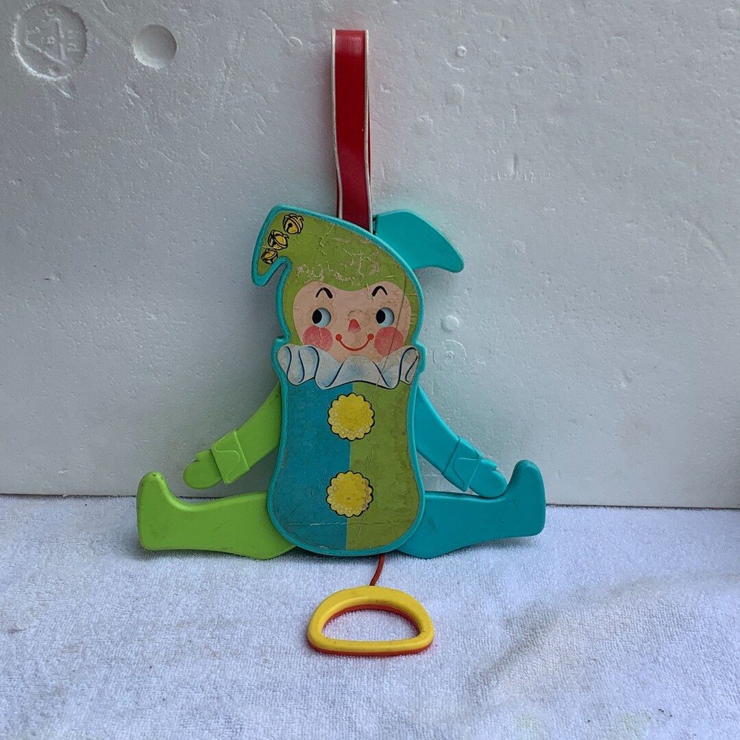 Fisher Price Jolly Jumping Jack Vintage Child's Toy From the 1970s - Etsy