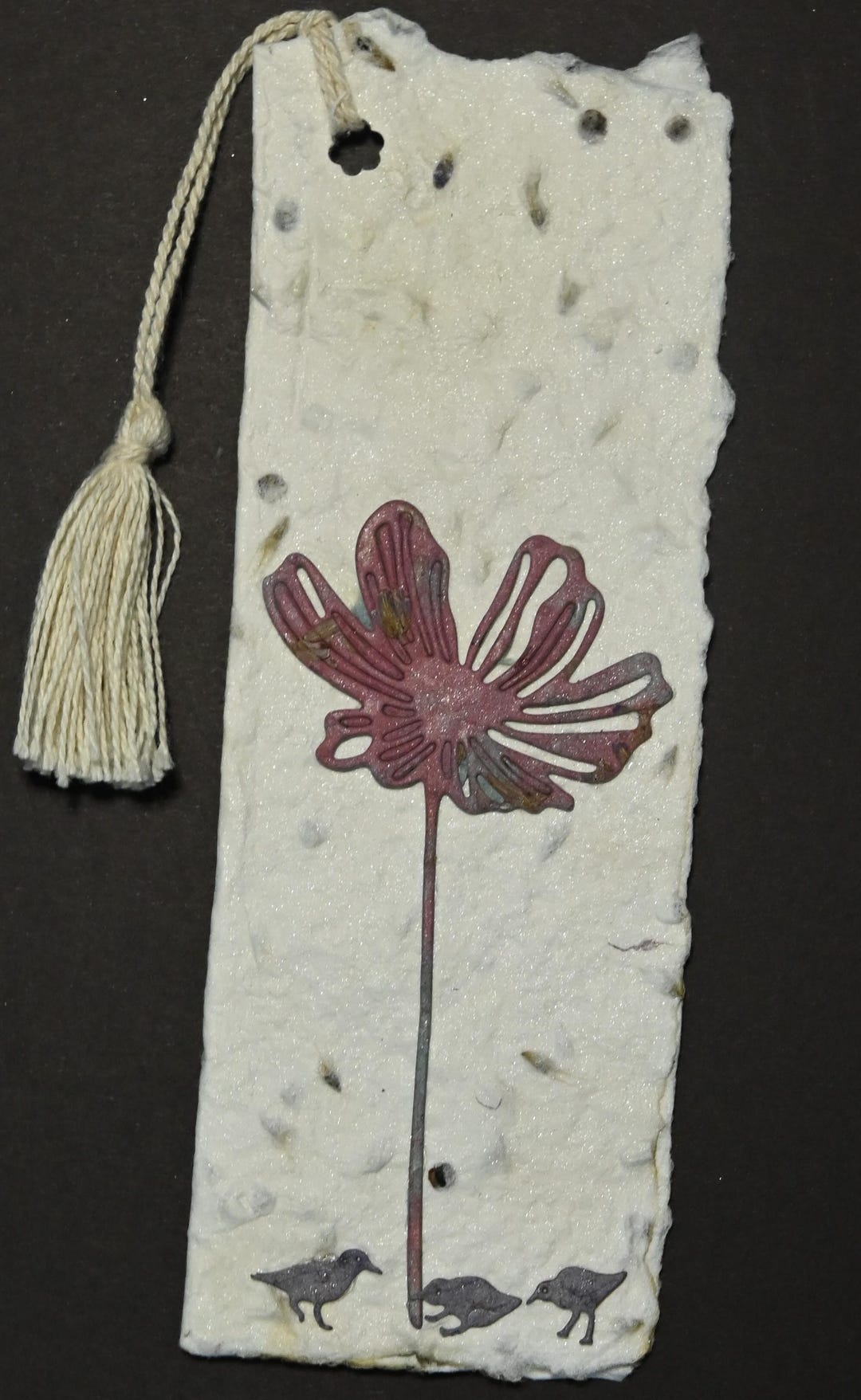 Plantable Bookmarks With Wildflower Seeds | Handmade, Seeded Paper, Eco ...