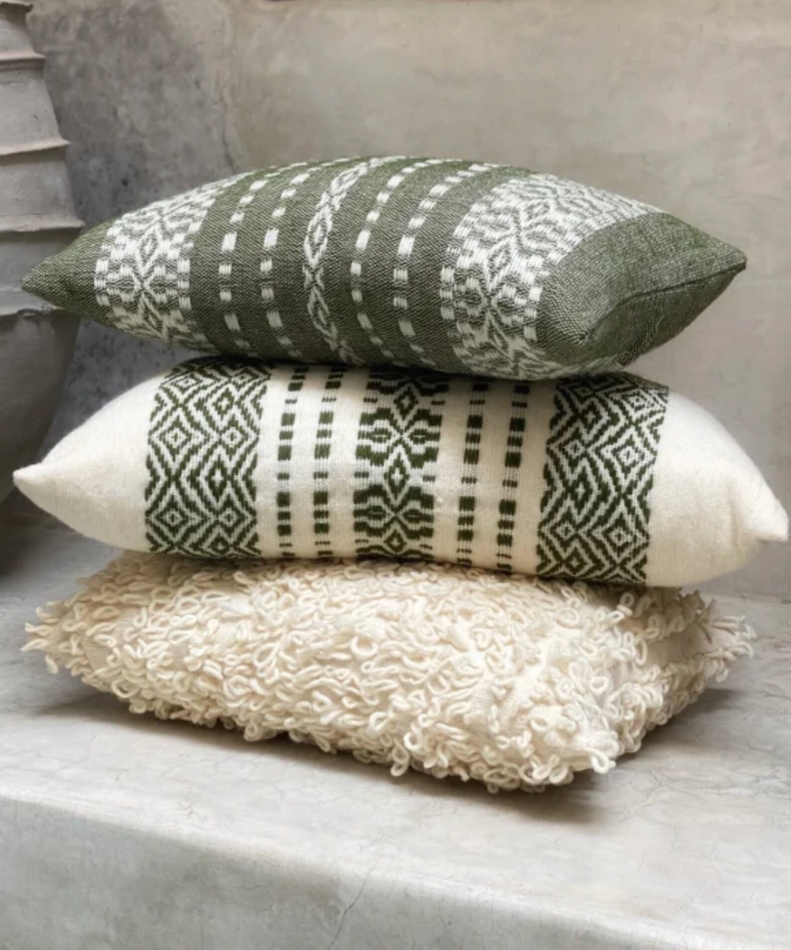 Unique Pillow Cases Wool Handwoven Design - Etsy