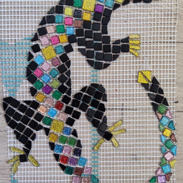 Mosaic Gecko - Etsy UK