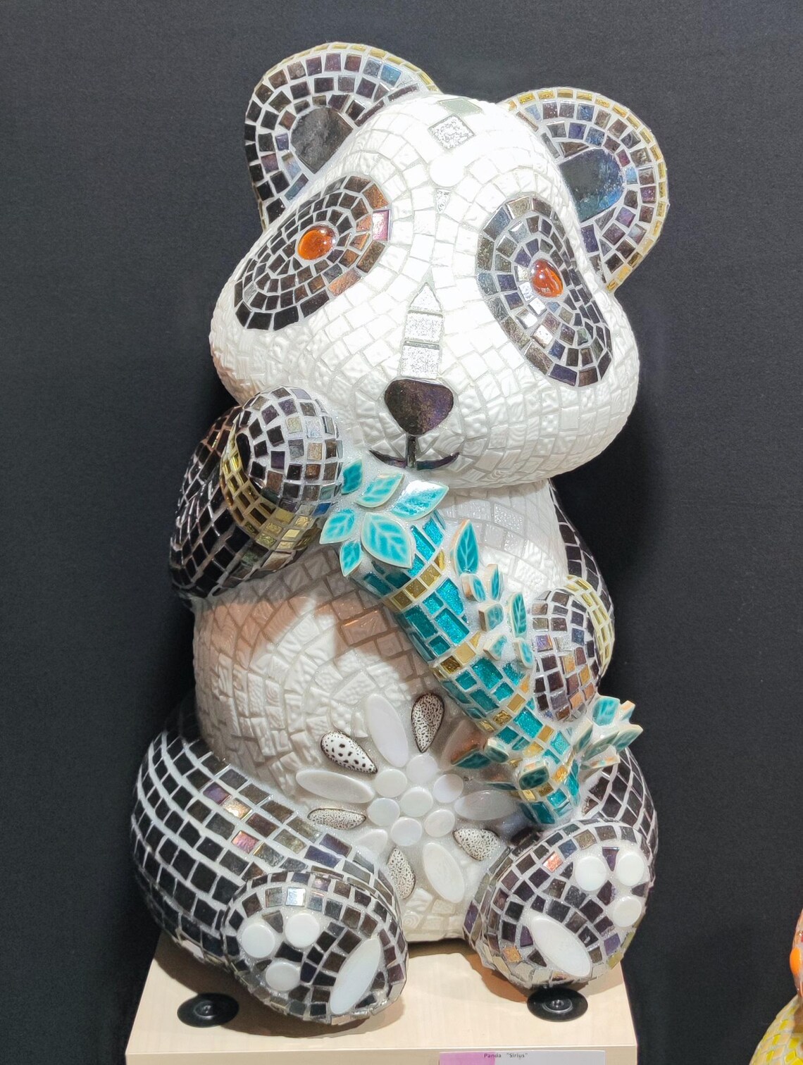 Sirius the Panda - Mosaic Sculpture - Etsy