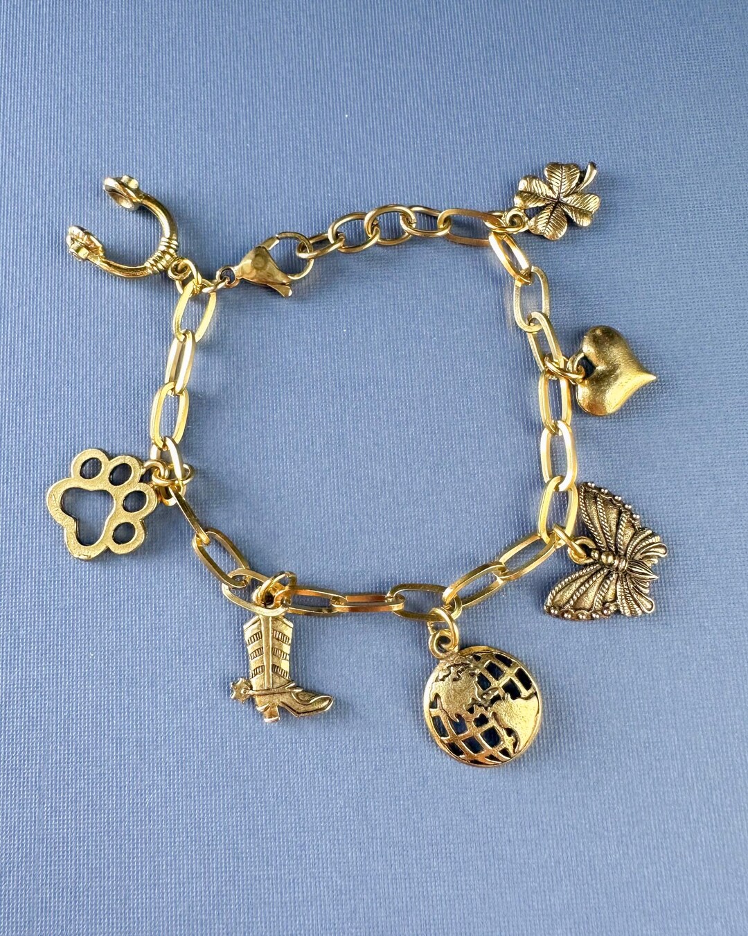 Design Your Own Charm Jewelry, Gold Charm Bracelet, Create Your Own ...