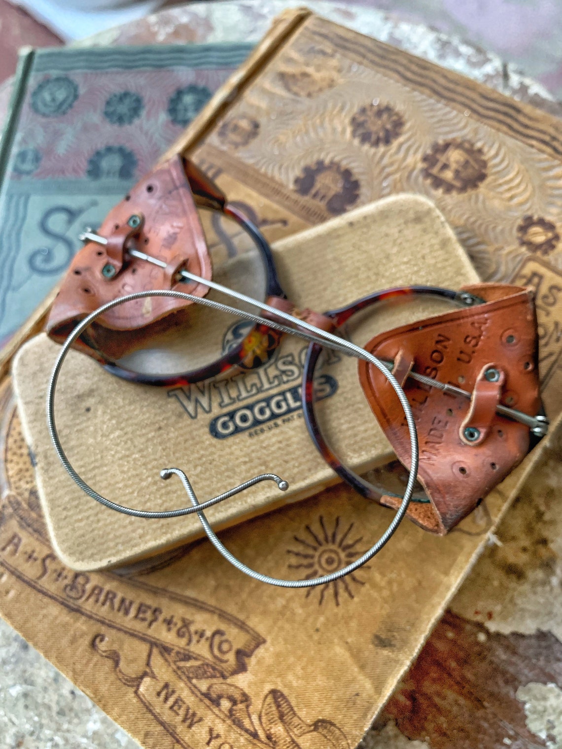 Antique Steampunk Style 1920’s Willson Safety Goggles - Etsy