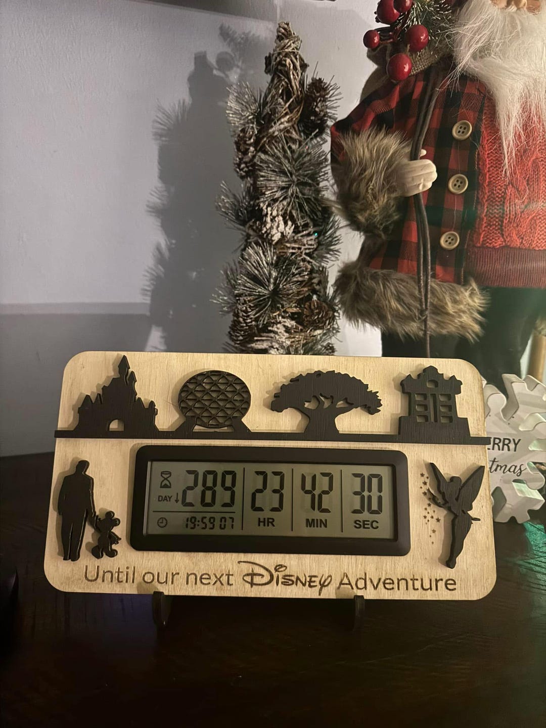 Disney Trip Countdown Clock | Vacation | Matte Acrylic Vacation Timer ...