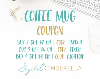 Discount Coffee Mugs - Etsy