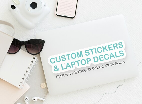 Custom Laptop Stickers Custom Logo Stickers Custom - Etsy