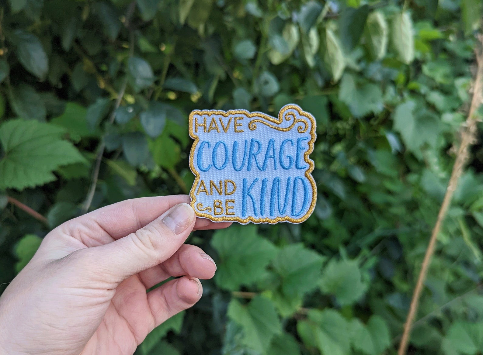 Have Courage and Be Kind Patch, Cinderella Patch, Cinderella Quote ...