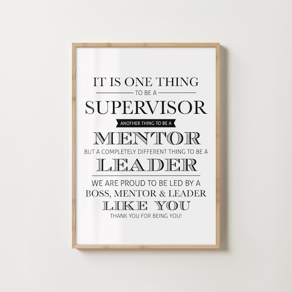 Thank You Supervisor Quotes