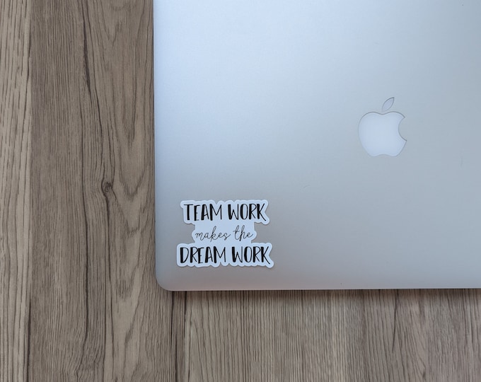 Teamwork Wall Decal,office Wall Art,teamwork Quote Wall Sticker,vinyl ...