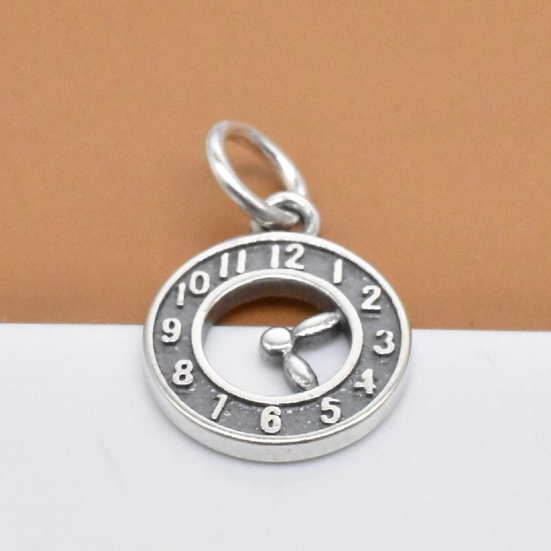 Clock Necklace - Etsy