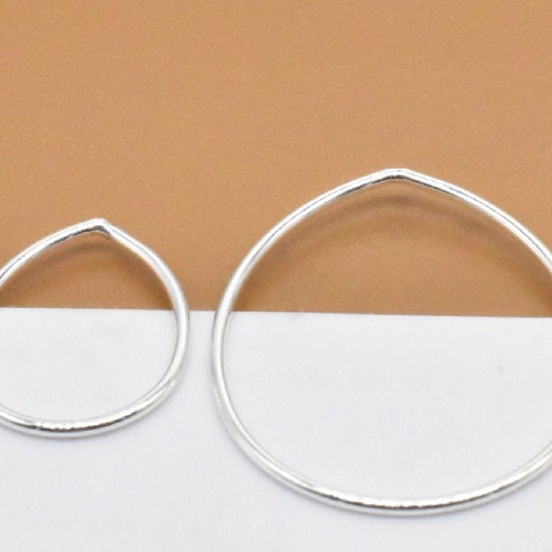 Sterling Silver Flat Curb Chain 925 Silver Bulk Unfinished - Etsy