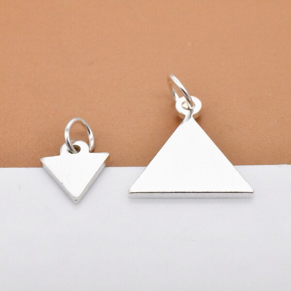 Triangle Charms - Etsy