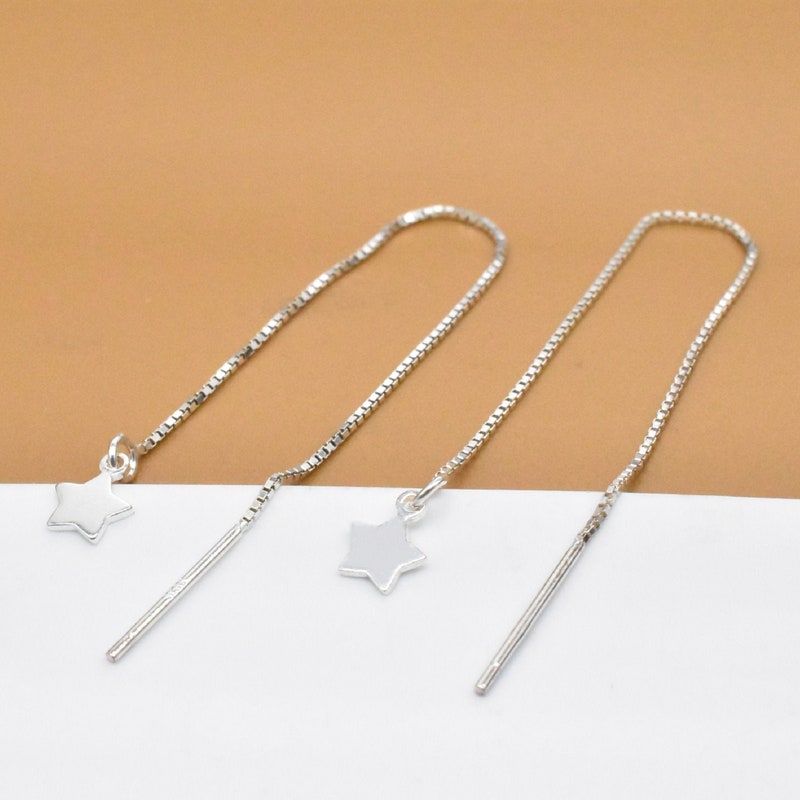 Thread Earrings - Etsy