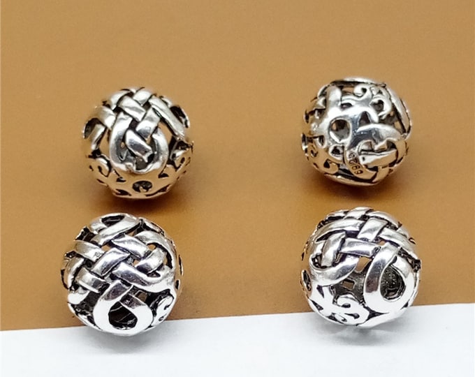6 Sterling Silver Buttons Oval Button Beads Plain Buttons - Etsy