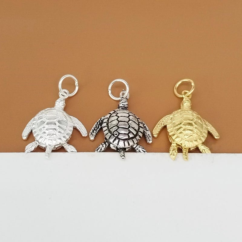 Turtle Charms - Etsy