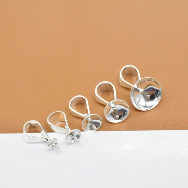 Sterling Silver Bail - Etsy