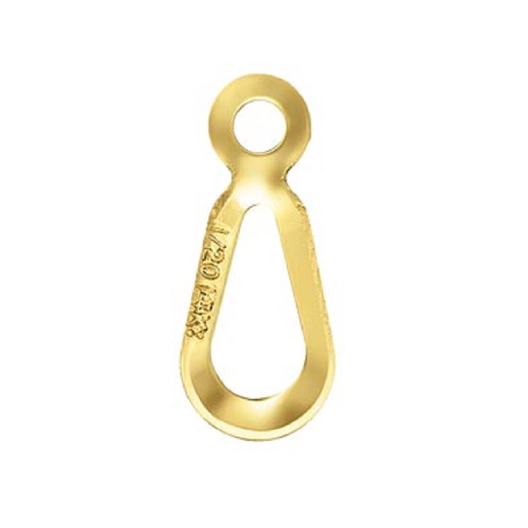 15pcs 14K Gold Filled Teardrop Quality Tags, Water Drop Quality Tag ...