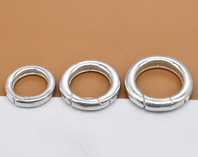Sterling Silver Round Blanks 925 Silver Disc Blank Flat | Etsy