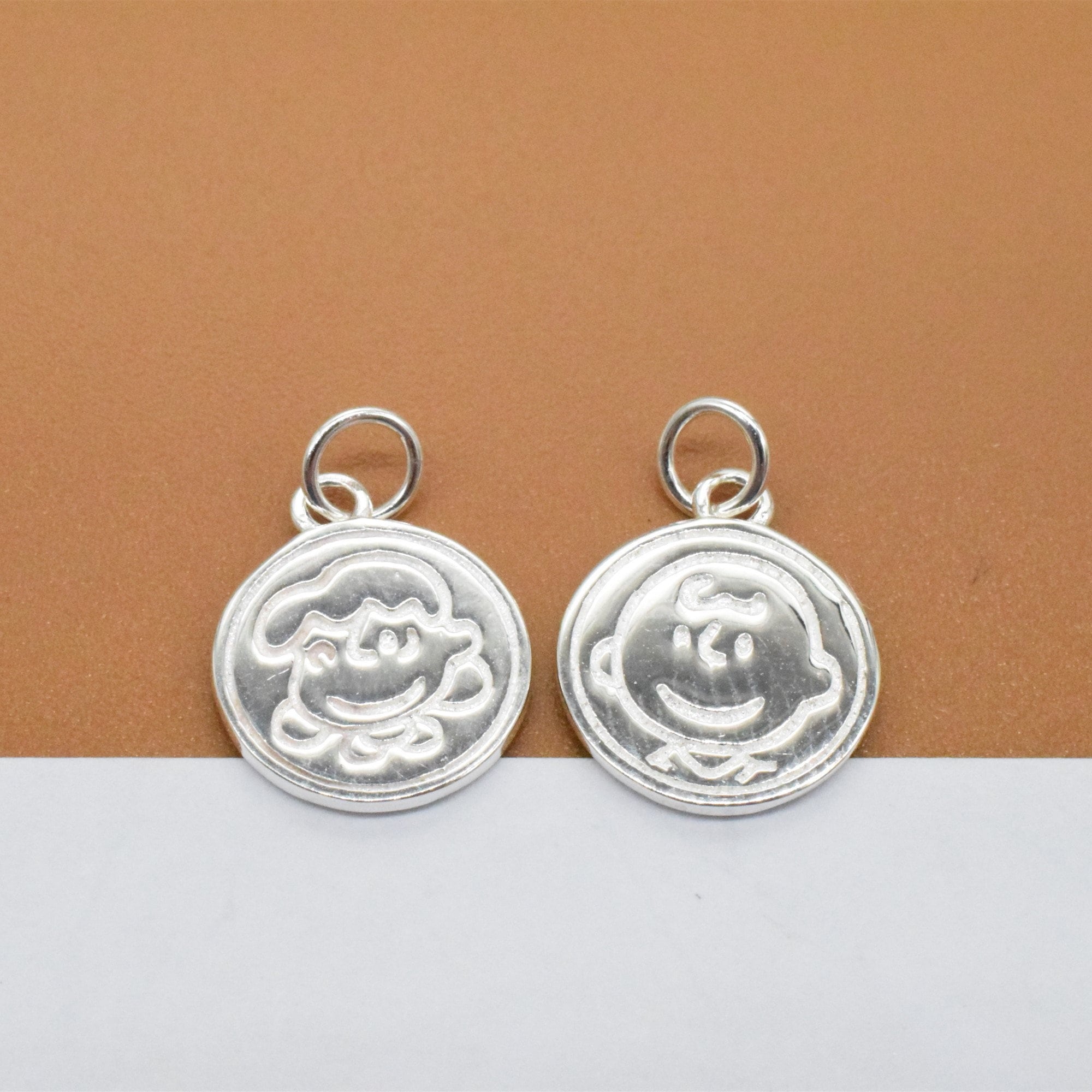 4 Sterling Silver Children Charms 925 Silver Child Charms | Etsy