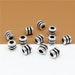 6 Sterling Silver Small Spacer Beads 925 Silver Spacer Beads - Etsy