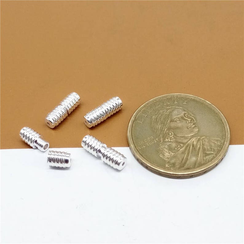 2 Sterling Silver Screw Clasps, Barrel Screw Clasps, 925 Sterling ...