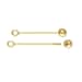 30pcs 14K Gold Filled Headpins, Ball Head Pins, Cup Head Pin, Gold ...