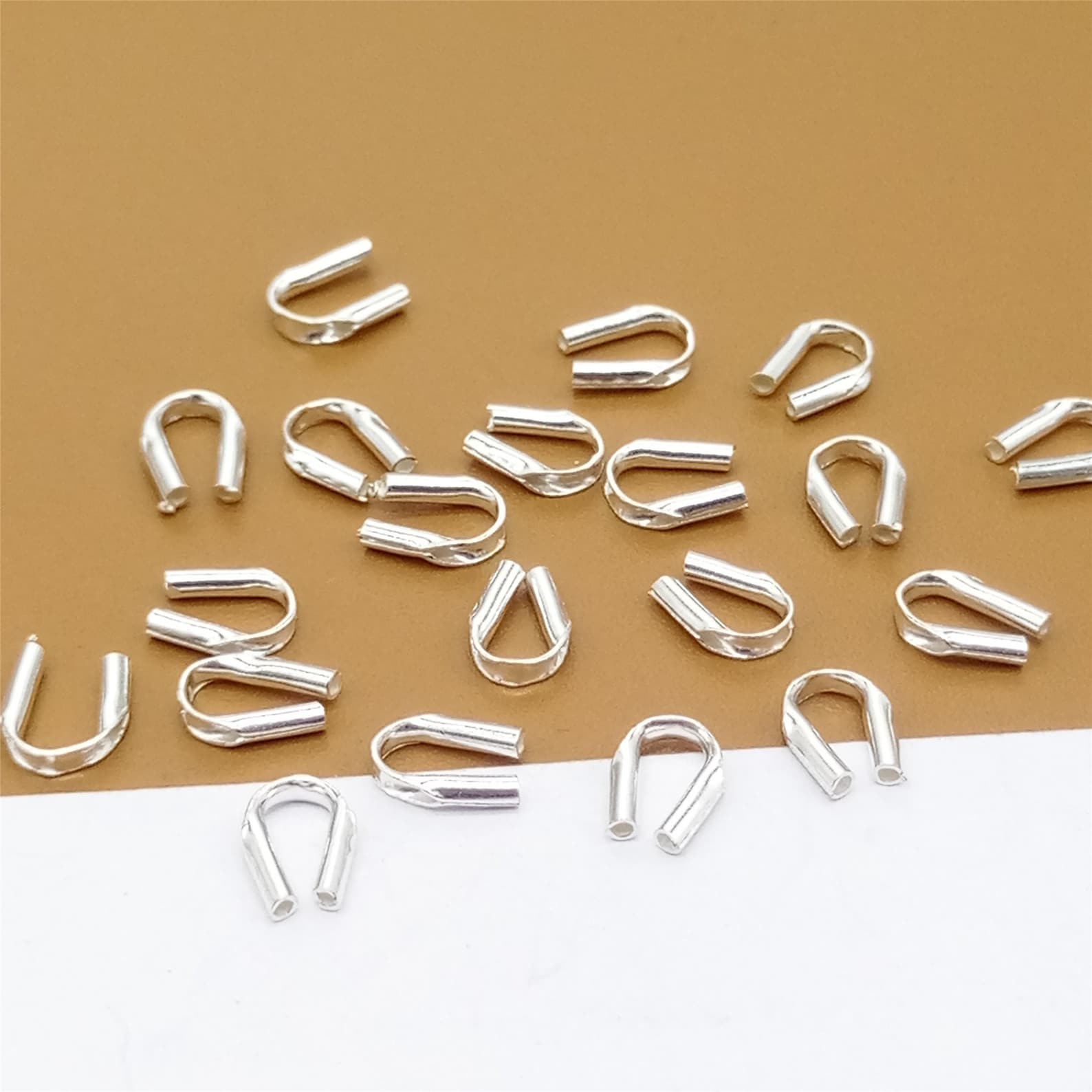 15 Sterling Silver Cable Thimble, Wire Savers Cable Thimble Wire ...