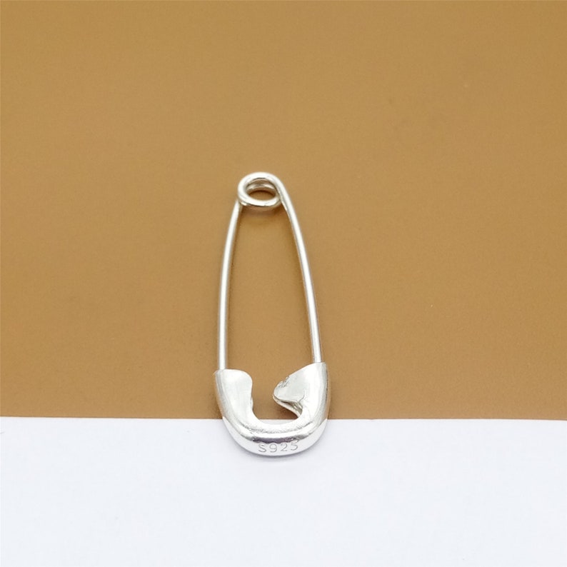 Sterling Silver Plain Brooch Pin Back 925 Silver Brooch - Etsy