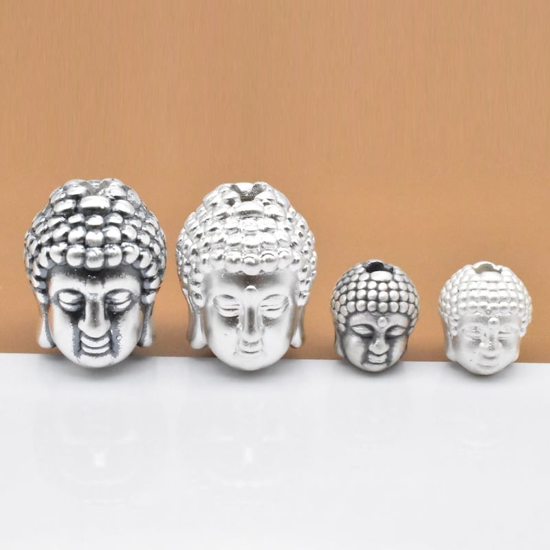 Light Weight Silver Beads - Etsy