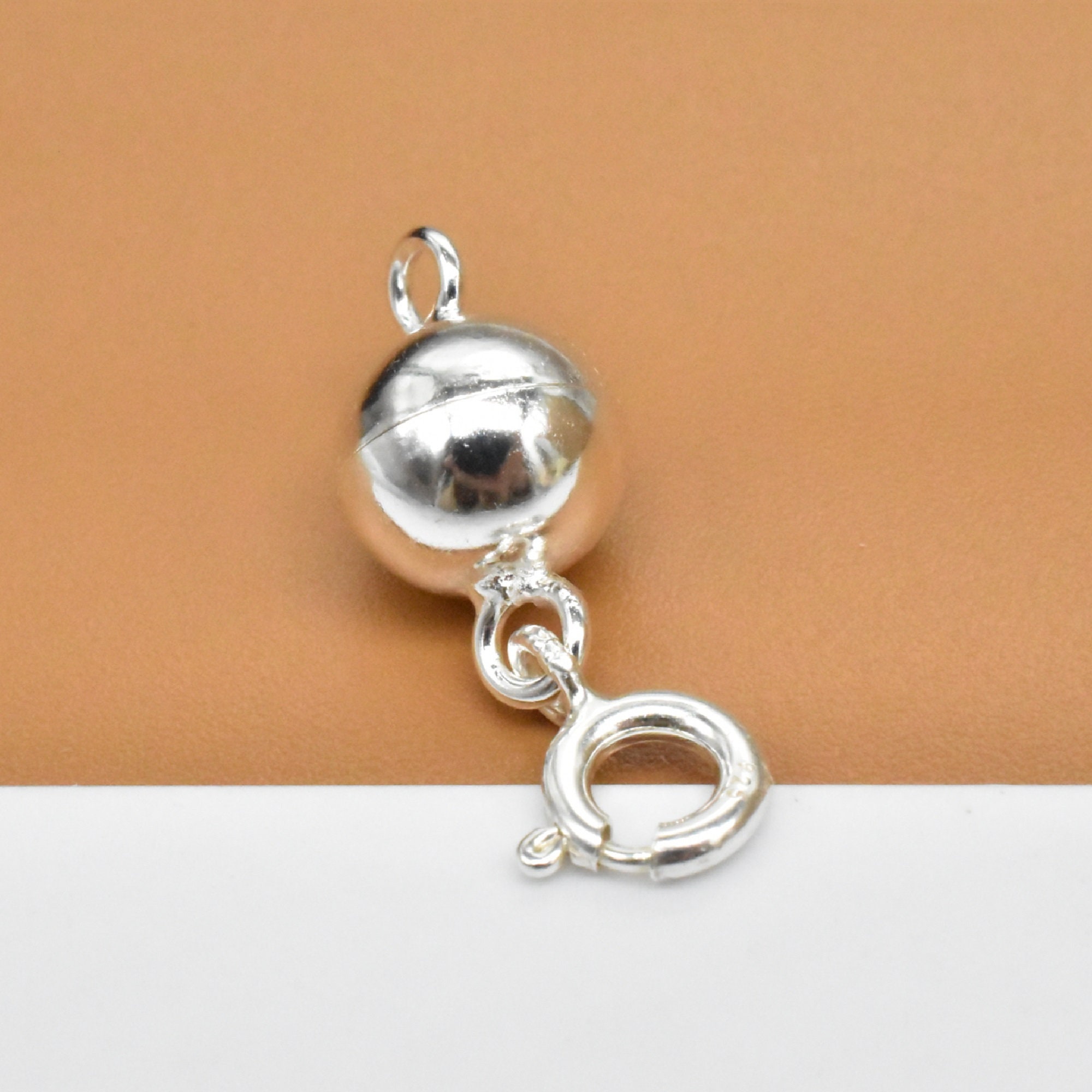 Magnetic Silver Round Ball