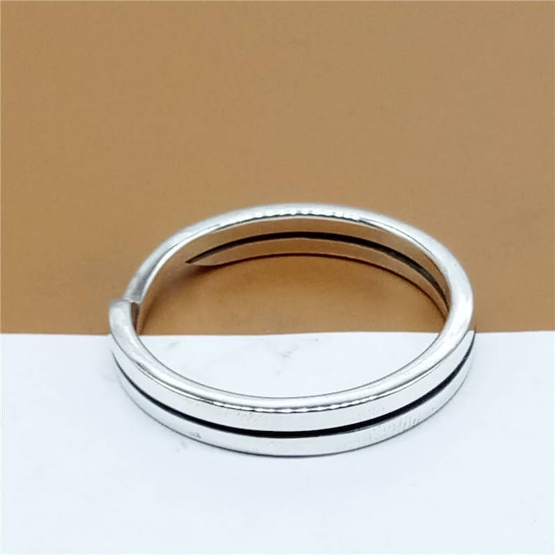 Sterling Silver Split Ring, Sterling Split Ring, 925 Silver Split Ring ...