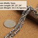 Sterling Silver Barrel Chain, Sterling Barrel Chain, 925 Silver Barrel ...
