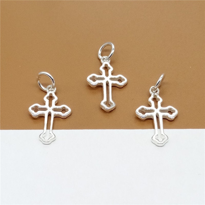 Cross Charm - Etsy